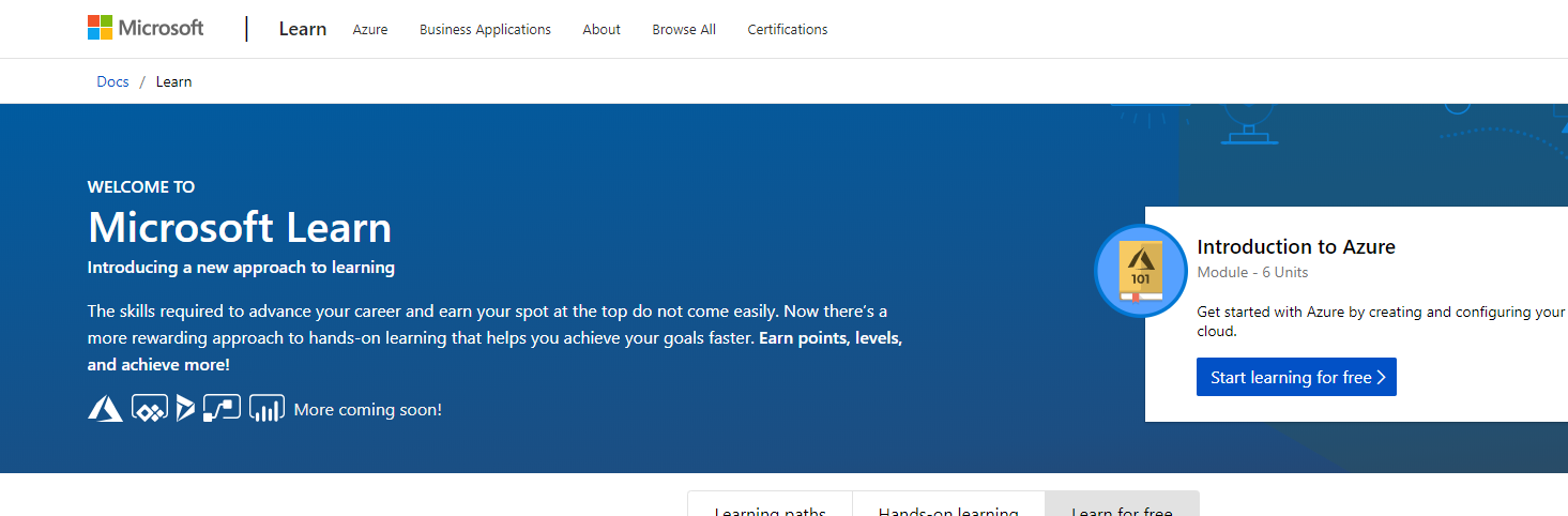A new approach to Microsoft Learning