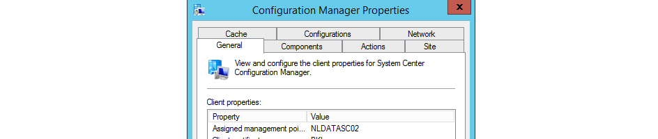 ConfigMgr Client Certificate (PKI) Value is None ConfigMgr Client Certificate (PKI) Value is None