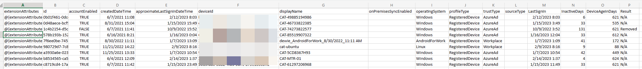 Device clean-up in Azure AD & Intune