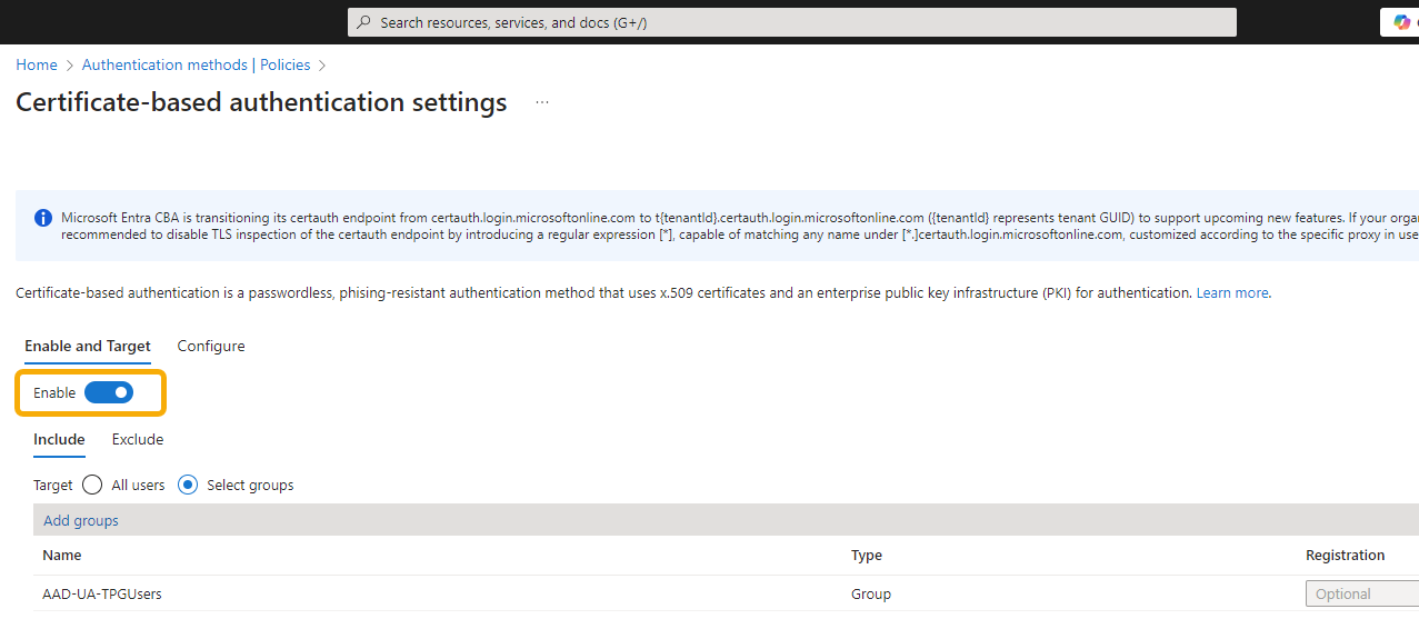 Activating and Utilizing Certificate-Based Authentication with Microsoft Cloud PKI