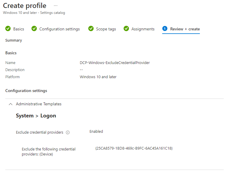 Hide Global Protect VPN client as default sign-in option