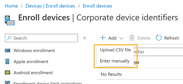 How to add Teams Phones into Intune