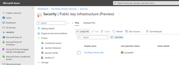 Activating And Utilizing Certificate Based Authentication With