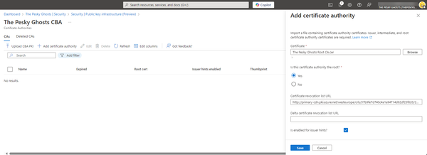 Activating And Utilizing Certificate Based Authentication With